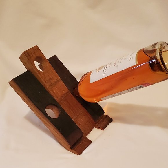 Accents | Beautiful Handcrafted Floating Wine Bottle Holder Perfect ...